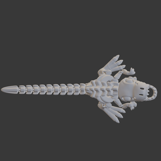 STL file Articulated T- Rex Dinosaur 🦖 (OBJ)・3D printer model to ...