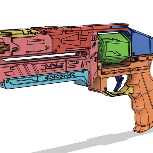 Destiny 2 - Kindled Orchid Legendary hand cannon・ 3D File for 3D ...