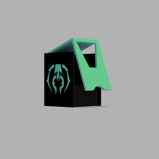 📦 Hinged Commander Deck Box - Golgari Swarm Emblem・ STL File for 3D ...