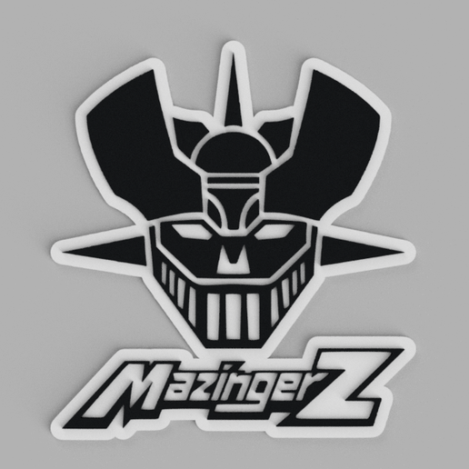🖼️ Mazinger Z Logo 2 Wall Picture・Free STL File for 3D printing・Cults