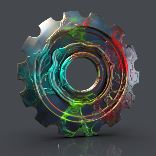 STL file Arcane Cog 👗 ・3D printable design to download・Cults