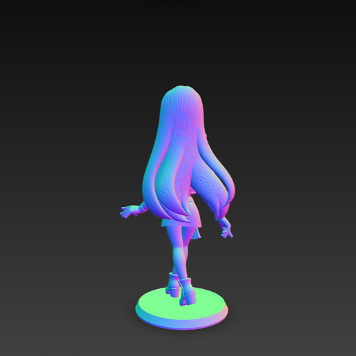 👧 K-Pop Demon Hunters - Chibi Idol Trio (STL) | 3D Printable Girl Group ...