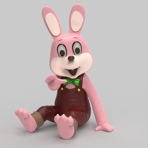 Archivo STL robbie the rabbit-silent hill 🐇 ・Diseño imprimible en 3D ...
