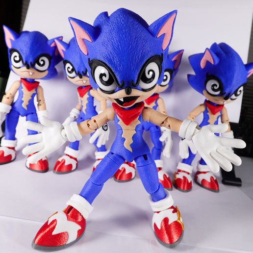 🦔 VOLTEX - MOBIANZ BJD Sonic the Hedgehog Inspired Ball Jointed Doll ...