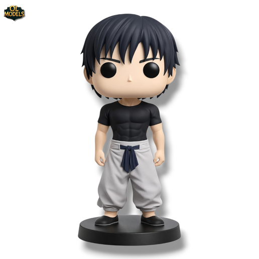 👾 Toji Fushiguro Chibi Figur Jujutsu Kaisen 3D Modell・ STL Datei für 3D ...