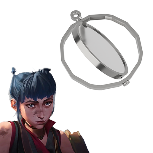 🌹 Powder’s Alternate Universe Rose Necklace from Arcane Season 2 ...