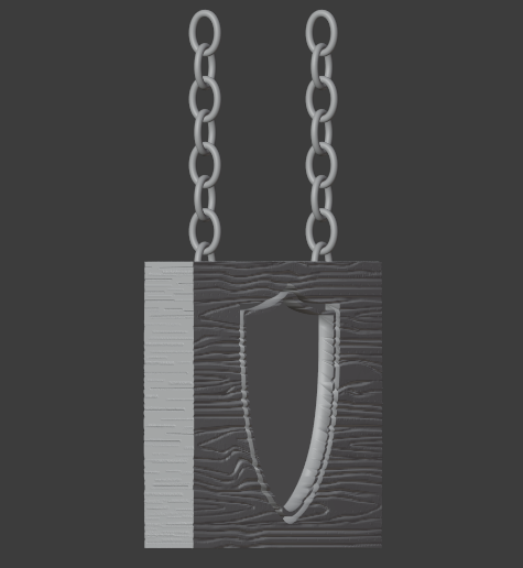 Free 3D file Shield Building Sign 🛡️ ・3D print model to download・Cults