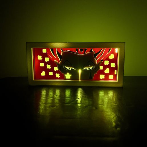 🏹 X Hunter X Hisoka - LED Lightbox - NO AMS NEEDED・ 3D File for 3D ...
