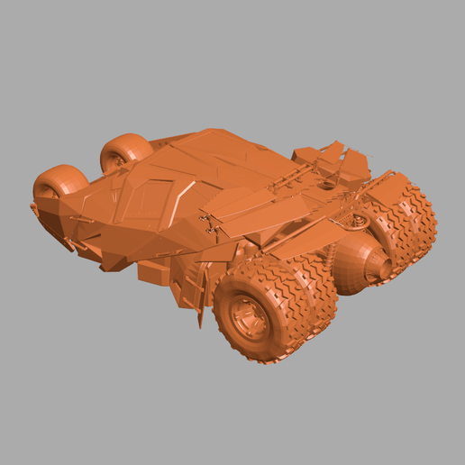 STL file batmobile 🎨 ・3D printer model to download・Cults