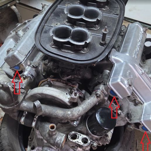 💭 Citroën SM / Maserati V6 Valve Cover Half-Moon Seals (TPU)・ STL File ...