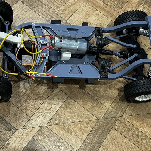 3D printable Universal pickup chassis • made with Bambulab P1s・Cults