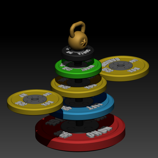 STL file Weight Christmas Tree - LBS 🎄 ・3D print design to download・Cults