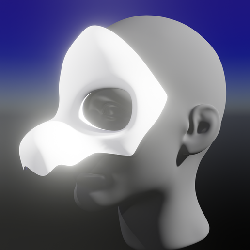 🎭 Puro Mask - Changed Cosplay・ STL File for 3D printing・Cults