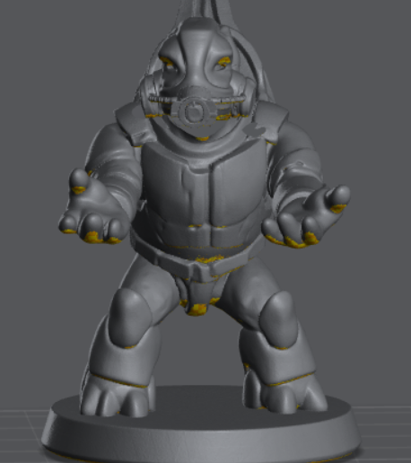 🎮 xbox grunt Halo controller support・ STL File for 3D printing・Cults