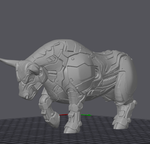 🐂 Taurox・ STL File for 3D printing・Cults
