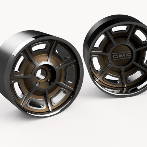 🚚 48 GMC TRUCK WHEEL FOR 1/24 - 1/25 MODEL KIT. - REFERENCE OF KINDGIT ...