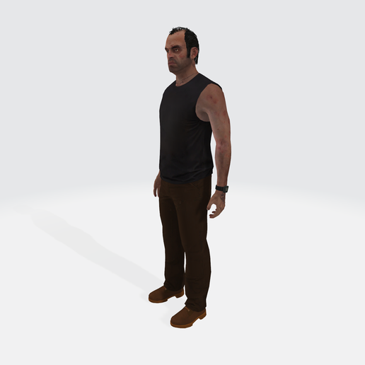 🎮 Trevor Philips GTA V・ STL File for 3D printing・Cults