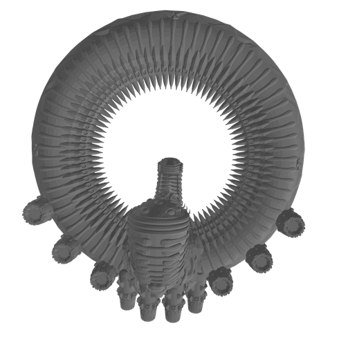 STL file The First Descendant - Vulgus Truth Gunship 🚢 ・3D printing ...