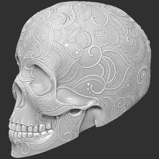 lace skull