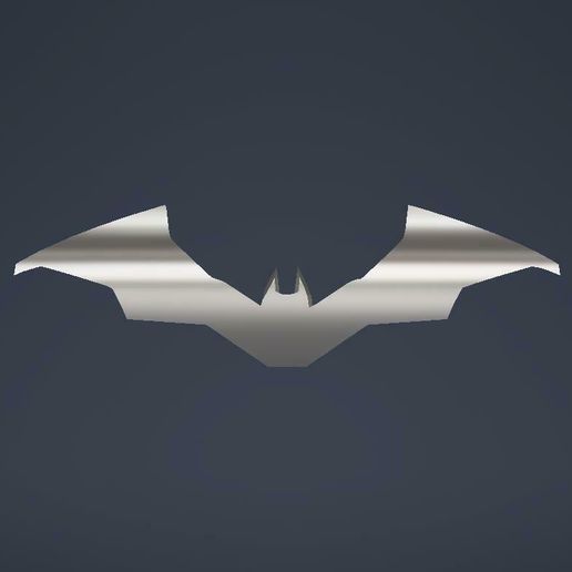 🚗 Batman Emblem・Free STL File for ・Cults