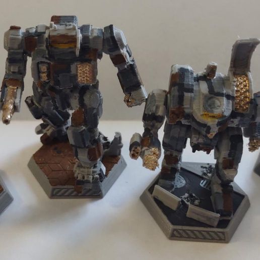 STL file Urban Rubble Magnetic Hex Bases 🧲 ・3D printer model to ...