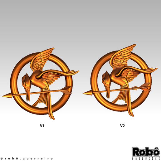 mockingjay pin clipart