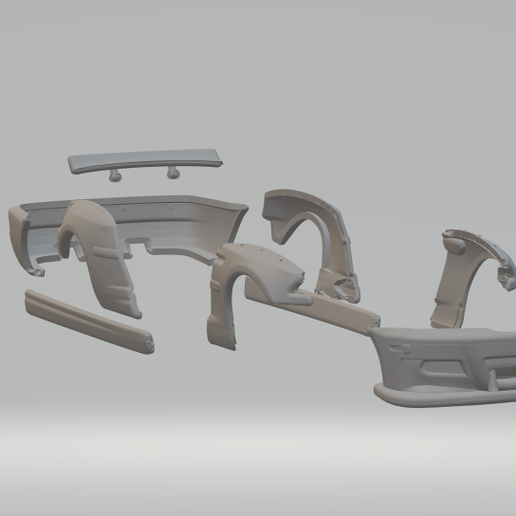 🥵 bmw m3 body kit・ STL File for 3D printing・Cults