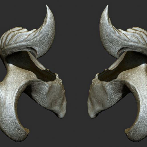 👹 23 Creature Monster Demon Horns VOL 2・ 3D File for 3D printing・Cults
