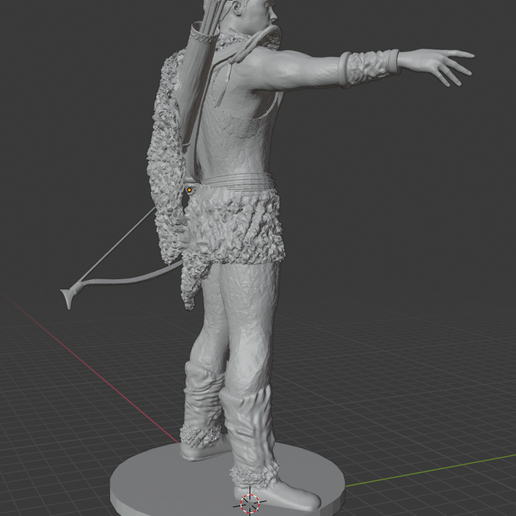 🎨 Atreus God of War Concept Art・ STL File for ・Cults