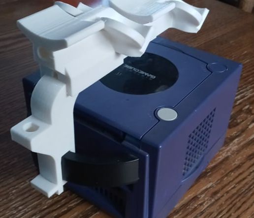💪 Nintendo GameCube Console Controller Mount・ 3D File for ・Cults