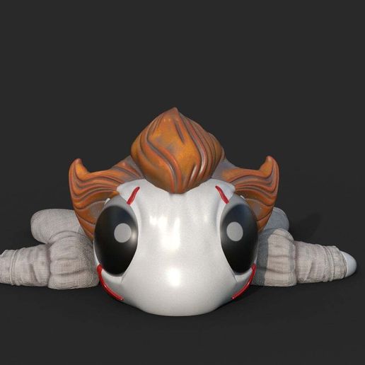 🐢 Horror Turtle Pennywise・ 3D File for 3D printing・Cults