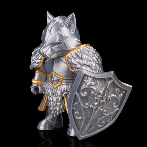 🧲 Stormwolf Knight・ 3D File for 3D printing・Cults