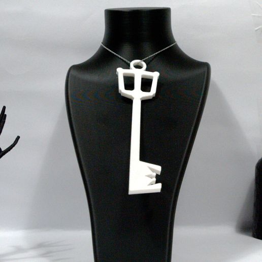 👤 Keyblade Silhouette necklace (Kingdom Hearts)・Free STL File for 3D ...