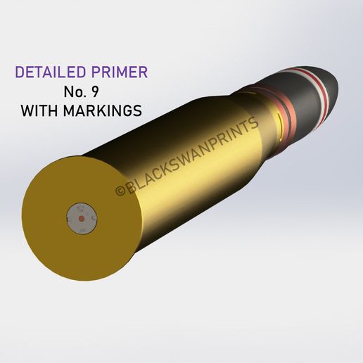 🪖 WW2 British 17-pdr Firefly Tank Cannon Shell・ 3D File for 3D printing ...