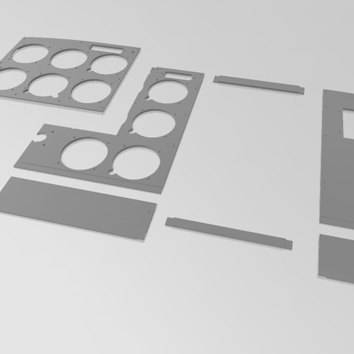️ TABLEAU DE BORD DU CESSNA 172 (STL-DXF)・Fichier STL pour Impression ...