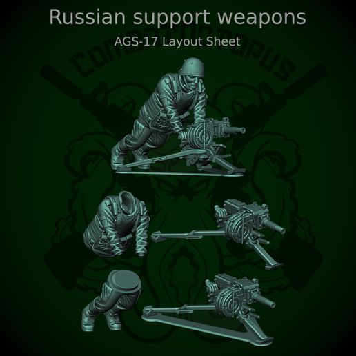 🔫 Patreon pack 30 - February 2024 - Russian support weapons Chechnya ...