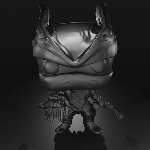 🏹 Bloodborne Hunter Funko pop・Free STL File for 3D printing・Cults