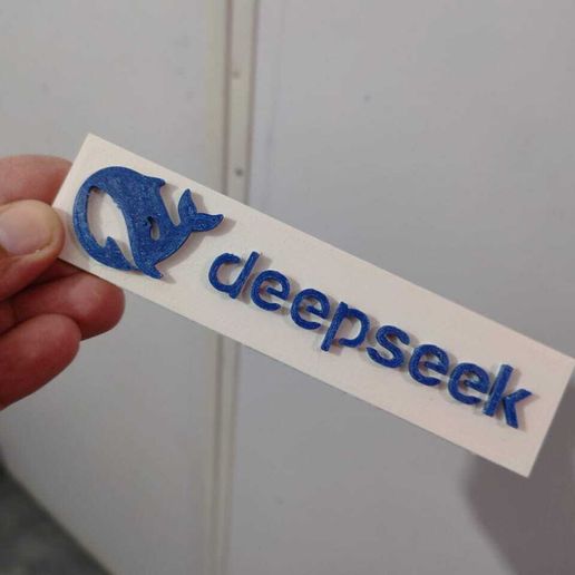 STL file Deepseek 🌆 ・Template to download and 3D print・Cults