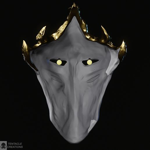 OBJ file STL FILES Arcane Viktor Mask 3D FILE 📁 ・Template to download ...