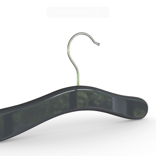 🛁 Clothes Hanger・ STL File for 3D printing・Cults