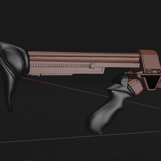 ⭐ STAR TREK SFS HERO KLINGON DISRUPTOR RIFLE STOCK・ STL File for 3D ...