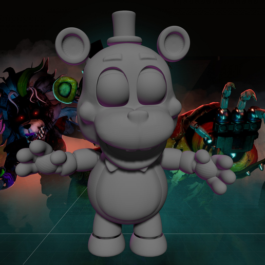 🎃 FNAF / Five Nights at Freddy's Helpy・ STL File for ・Cults