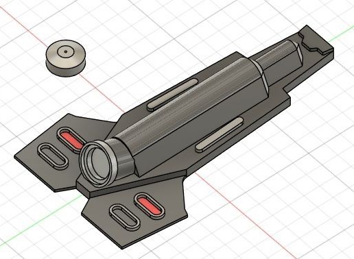 🎭 Cyberpunk Monowire Cosplay Prop (Magnetized)・ STL File for 3D ...