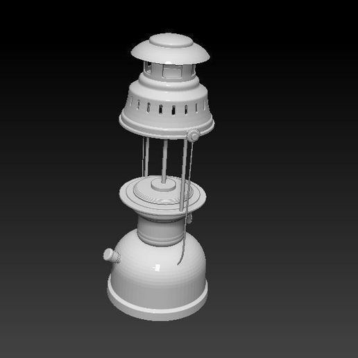 👴 Old Classic Gas Lamp 3D Print Model・ STL File for 3D printing・Cults