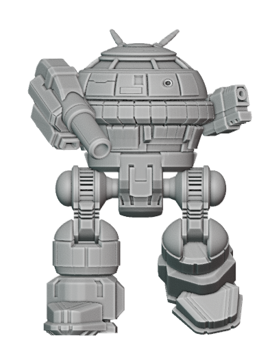 STL file Street Mech SM-1 (scaled for BattleTech) 🤖 ・Template to ...