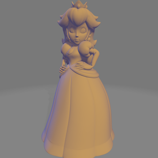 👸 Princess peach・ STL File for 3D printing・Cults