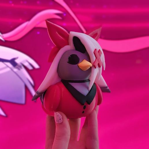 🏨 Vaggie Duckie - Hazbin Hotel Rubber Duck・ 3D File for 3D printing・Cults