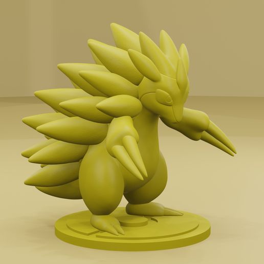 🐉 Pokemon Generation I Ground Type Pack・ STL File for 3D printing・Cults