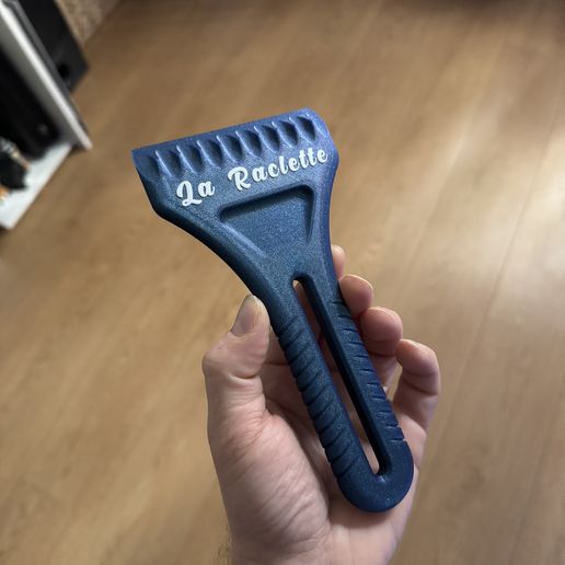 🪟 La Raclette" window scraper・ STL File for 3D printing・Cults