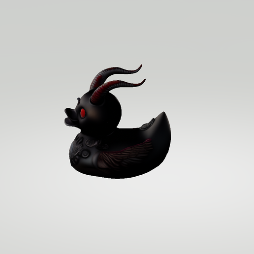 😈 devil duck・ STL File for 3D printing・Cults